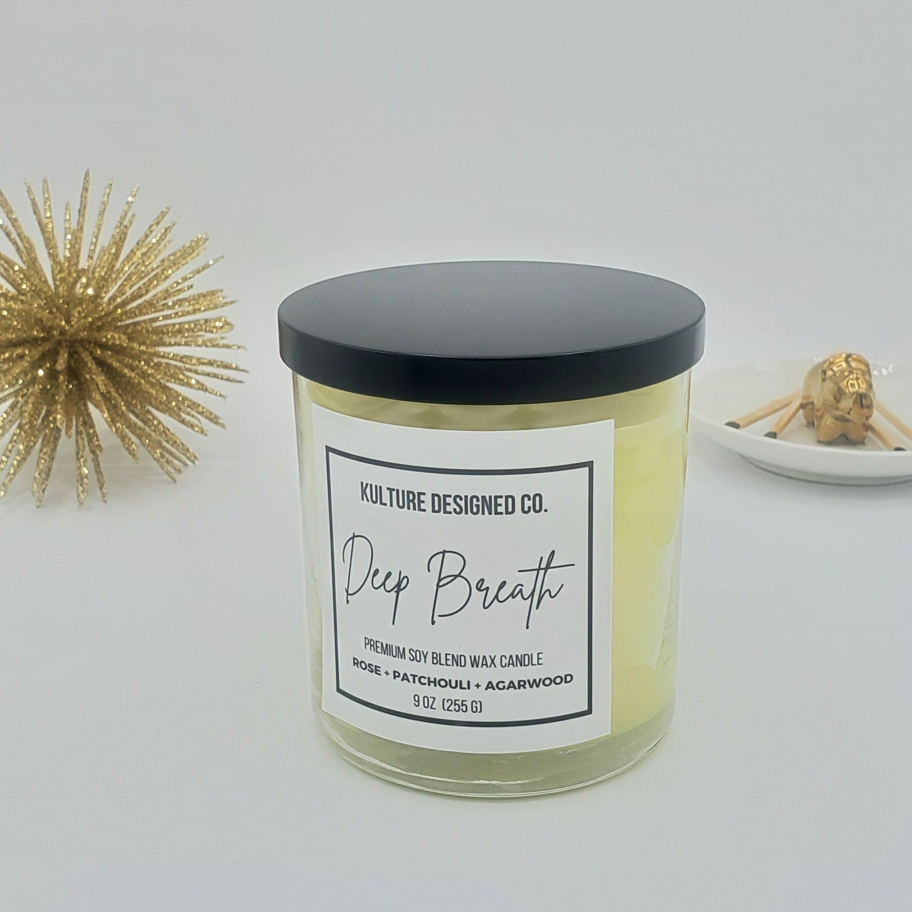 Deep Breath | 9 oz candle | Kulture Designed Co.